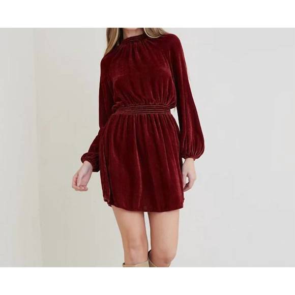 Bella Dahl | Dresses | New Bella Dahl Ruby Smocked Raglan Mini Dress In ...